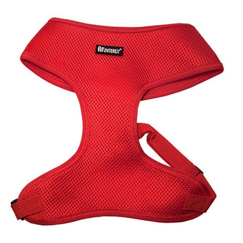 ΣΑΜΑΡΑΚΙ ΓΙΛΕΚΟ ΣΚΥΛΟΥ MESH PLAIN RED S