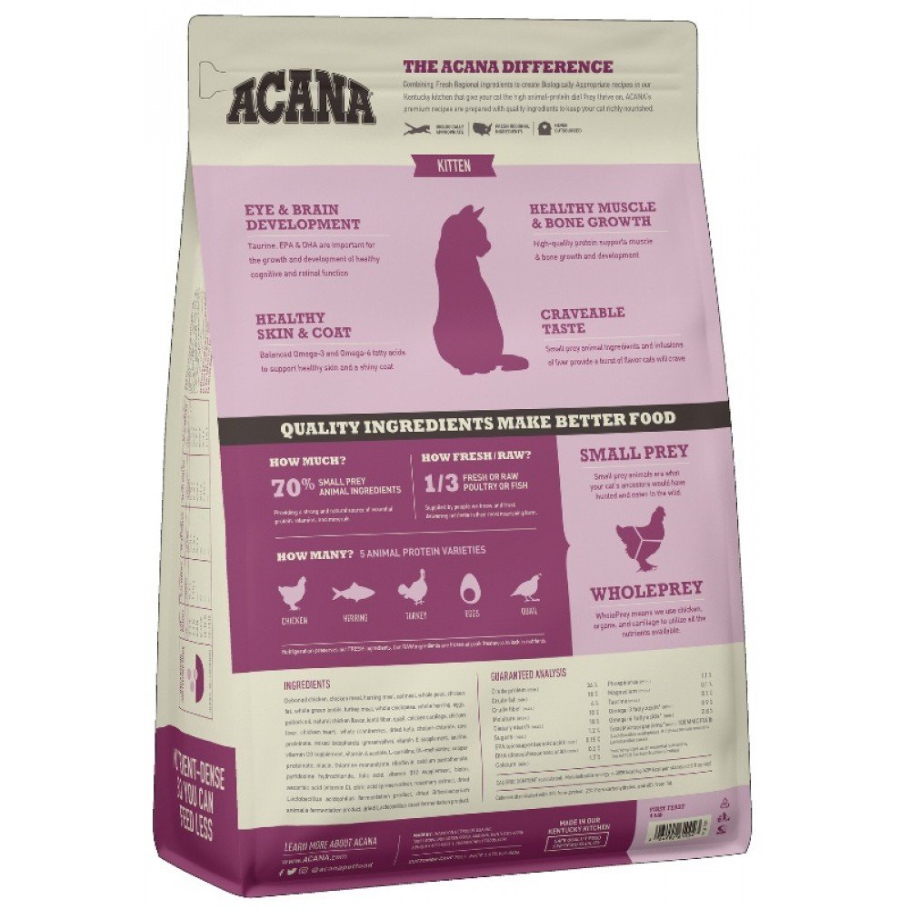 ACANA CAT FIRST FEAST KITTEN 1,8KG