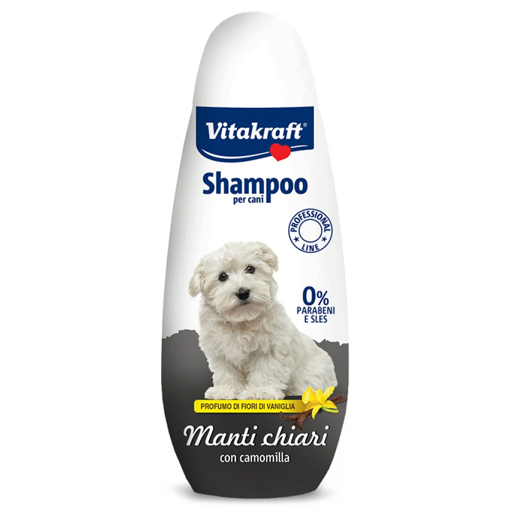 Vitakraft Σαμπουάν για Ανοιχτόχρωμα 250ml με βανίλια