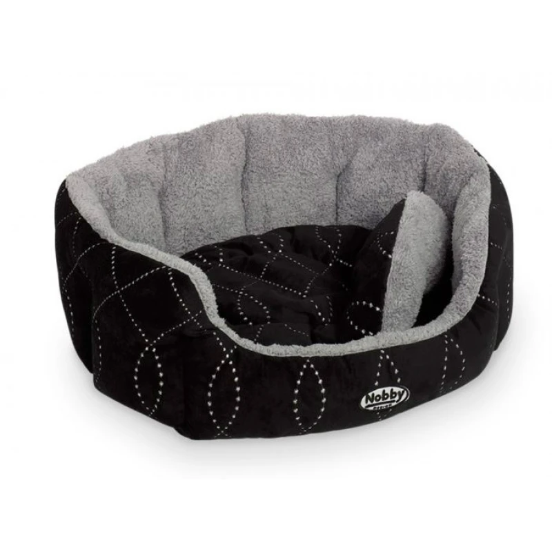 Κρεβατάκι Σκύλου και Γάτας Nobby Oval Ceno Black 86x70x24 cm| petshop88