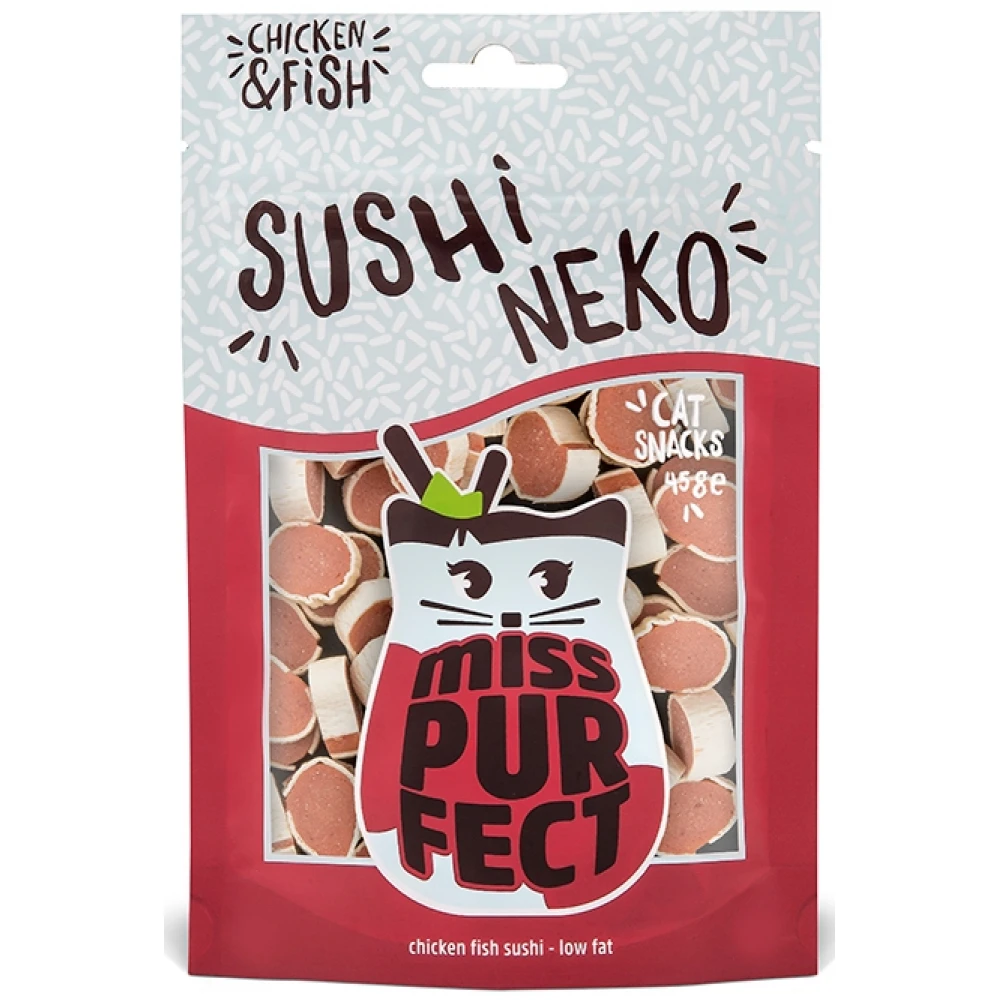 Λιχουδιές Γάτας Boxby Sushi Neko Chicken and Fish 45gr