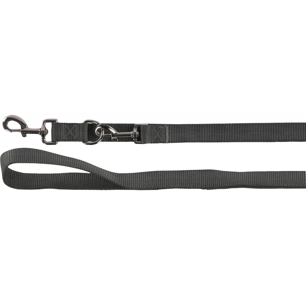 Λουρί - Οδηγός Σκύλου 3 σημείων Flamingo Training Leash Ziggi Black 2 ...