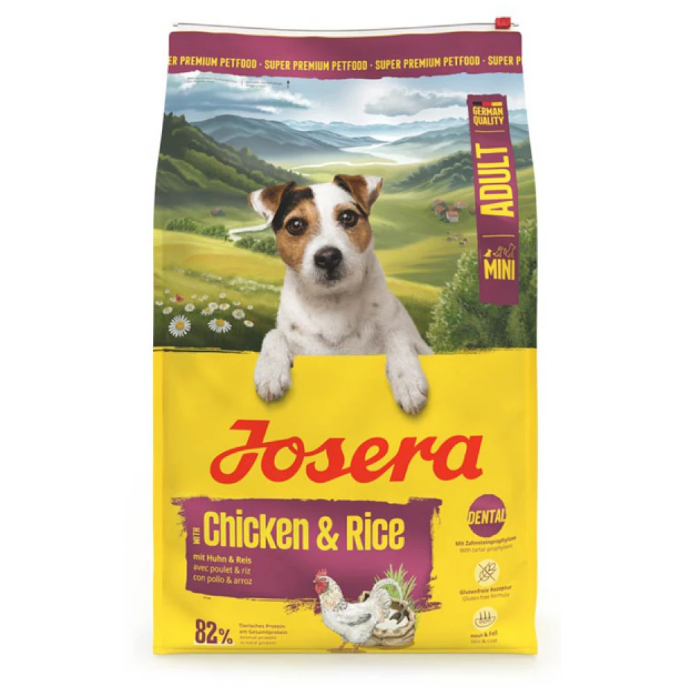 Josera Adult Mini Chicken & Rice 10kg για Μικρόσωμες Φυλές| petshop88