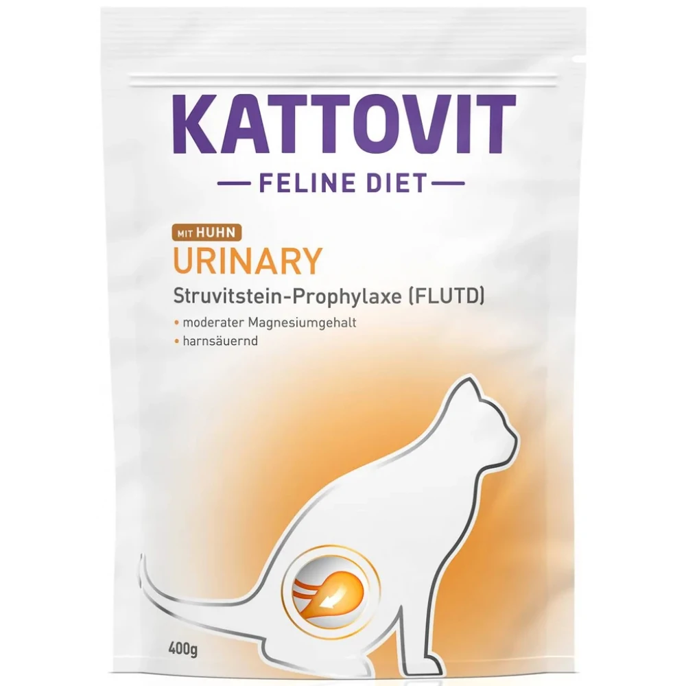 Κλινική Δίαιτα Γάτας Kattovit Urinary με Κοτόπουλο 400gr| petshop88