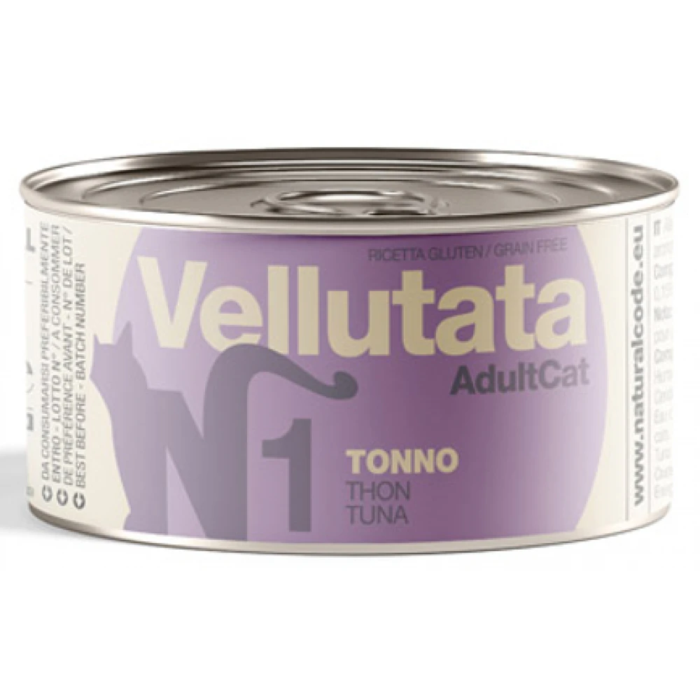 Υγρή Τροφή - Κονσέρβα Γάτας Natural Code Veloute Tuna 85gr| petshop88