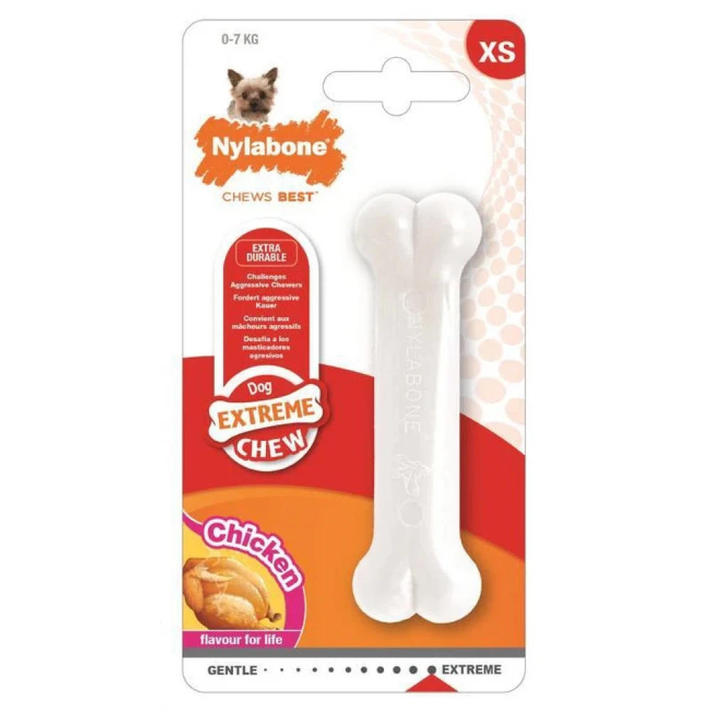 Nylabone Extreme Chew Chicken XSmall| petshop88