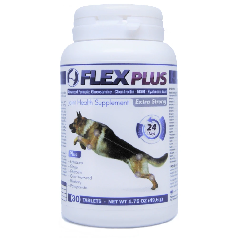 Flexplus Με Υαλουρονικό Οξύ 30 Ταμπλέτες| petshop88