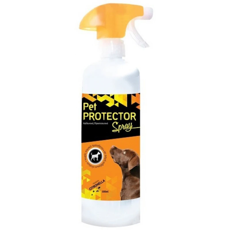 Pet Protector Φυτικό Αντιπαρασιτικό Σκύλου με Σιτρονέλα 500ml| petshop88