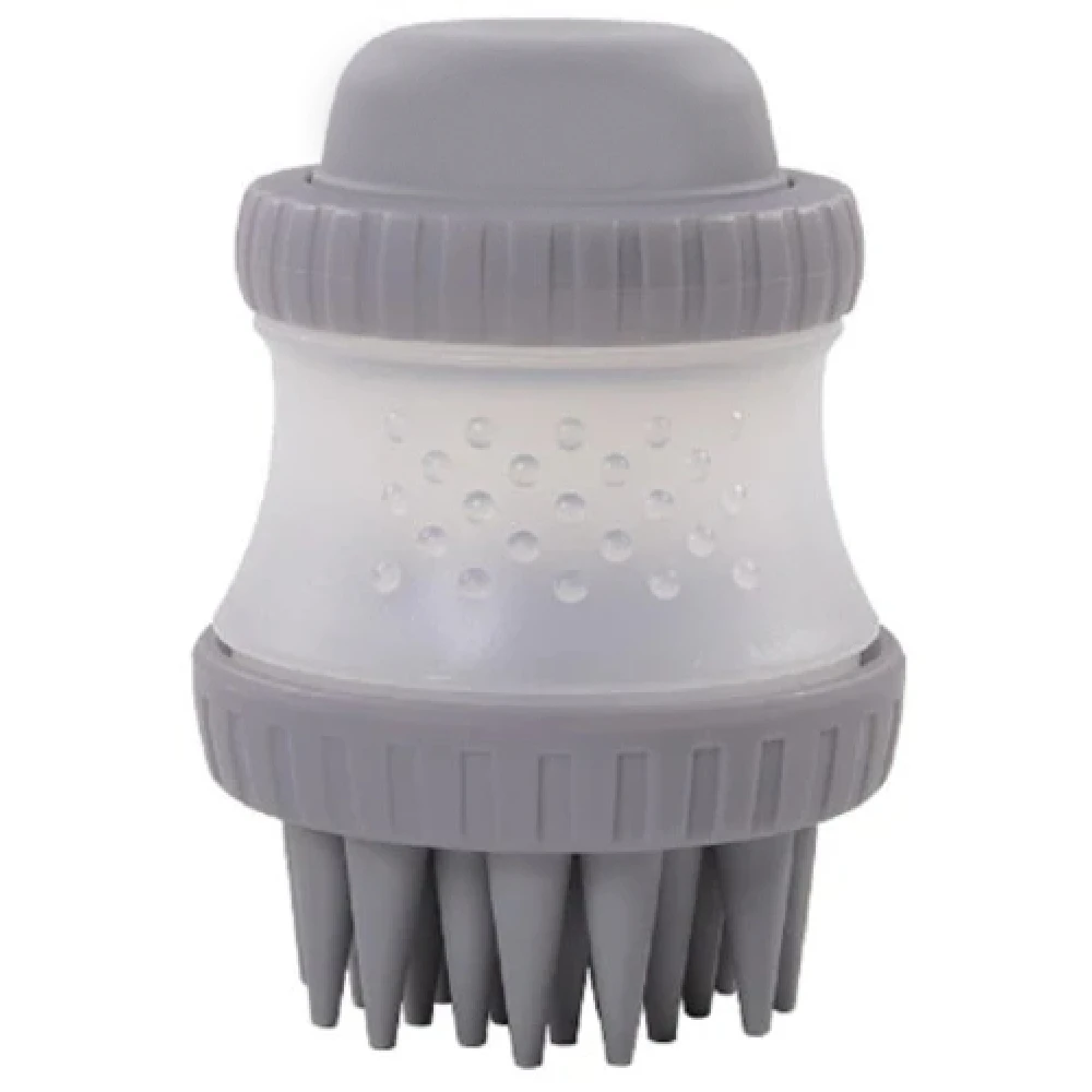 Βούρτσα Καθαρισμού για σκύλους και γάτες Scrub Buster Γκρι