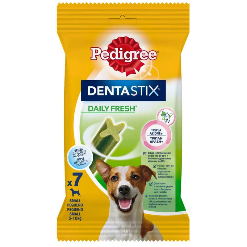 Pedigree Dentastix Fresh Small 7τμχ 110gr ( 1+1 Δώρο ) | petshop88
