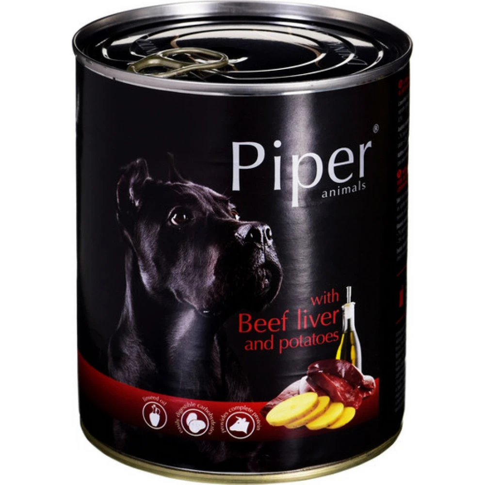 Κονσέρβα Σκύλου Piper Adult Beef Liver & Potatoes 400gr