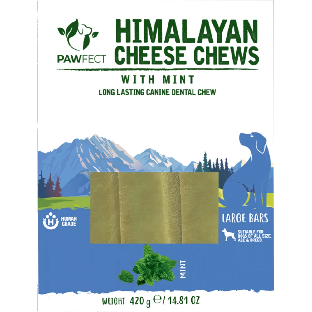 Λιχουδιά Σκύλου Pawfect Himalayan Chew Bar με Δυόσμο 3 x 140gr| petshop88