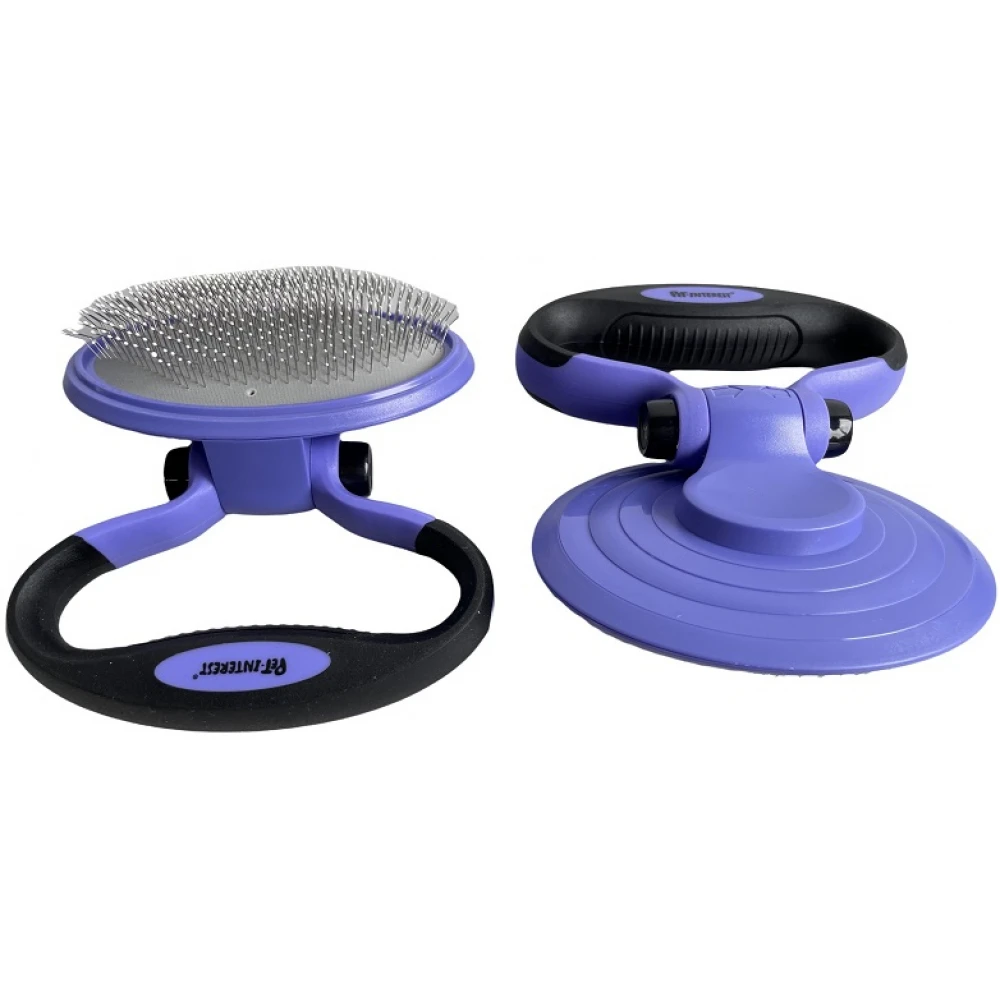 ΒΟΥΡΤΣΑ -ΧΤΕΝΑ PET INTEREST SLICKER BRUSH FOLDABLE