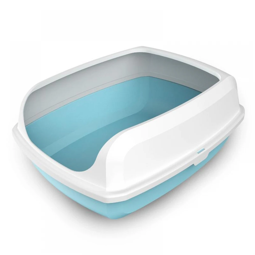 Ημίκλειστη Τουαλέτα Γάτας Cat Toilet Easy - Semi Closed L Blue 56x42x23 ...