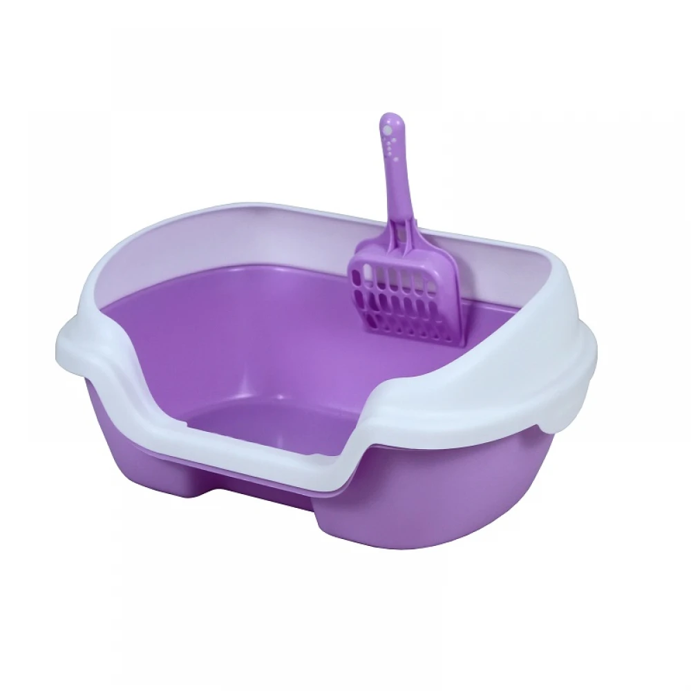 Τουαλέτα Γάτας Cat Toilet For Kittens Purple 40x30x18cm Μωβ| petshop88