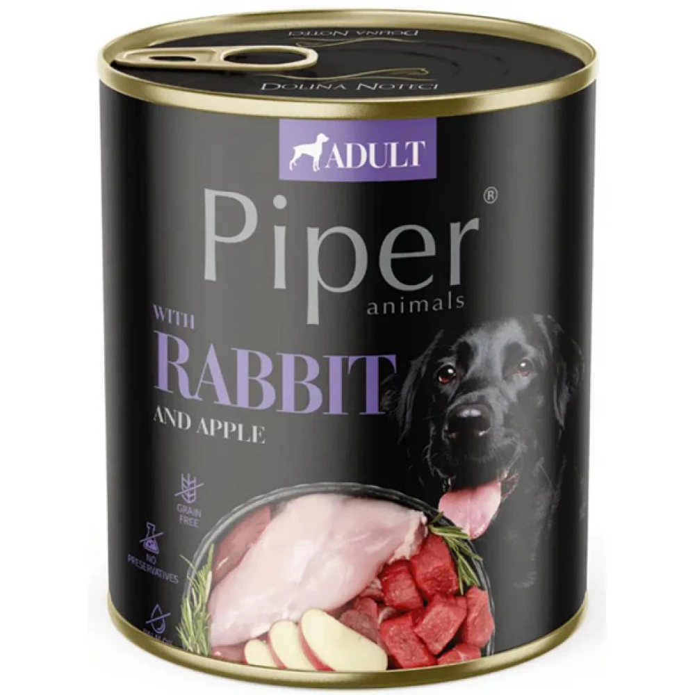Κονσέρβα Σκύλου Adult Piper Rabbit (Κουνέλι) 400gr| petshop88