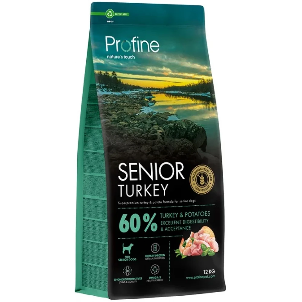 Profine Senior Turkey & Potatoes 12kg (10kg + 2kg Δώρο)| petshop88