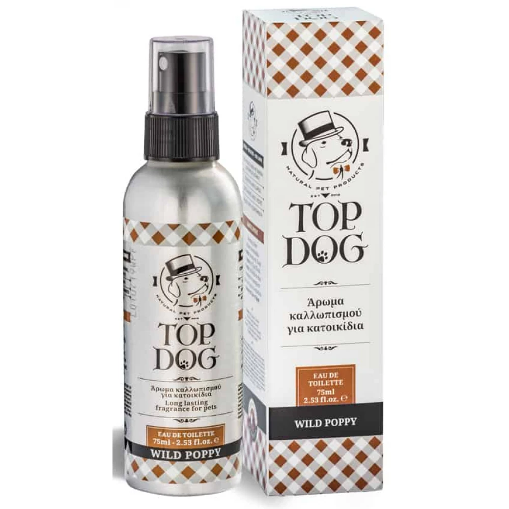 Άρωμα Σκύλου Top Dog Wild Poppy Fragrances 75ml| petshop88