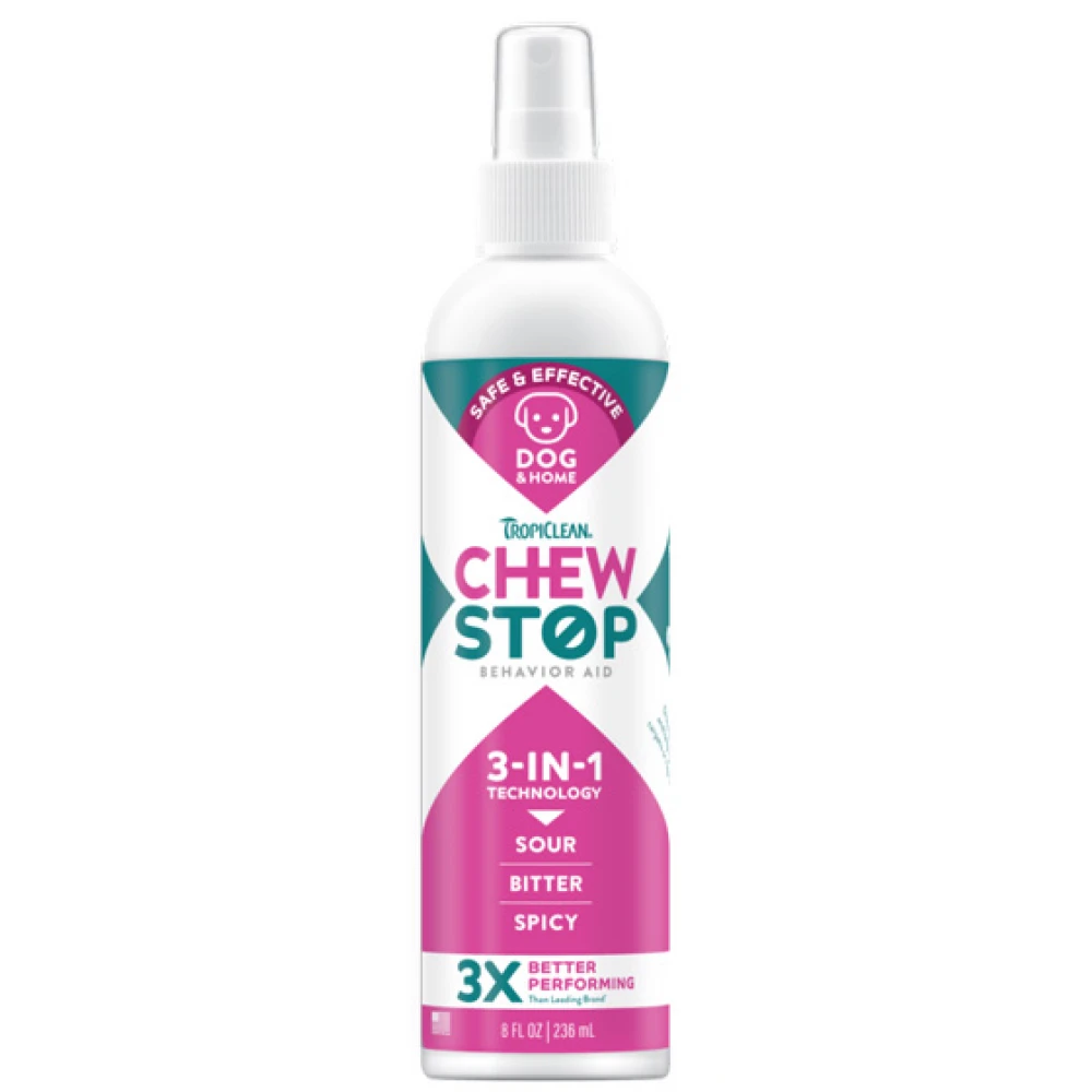 Tropiclean Chew Stop 3 in 1 Dog & Home Spray Εκπαίδευσης για Σκύλους ...