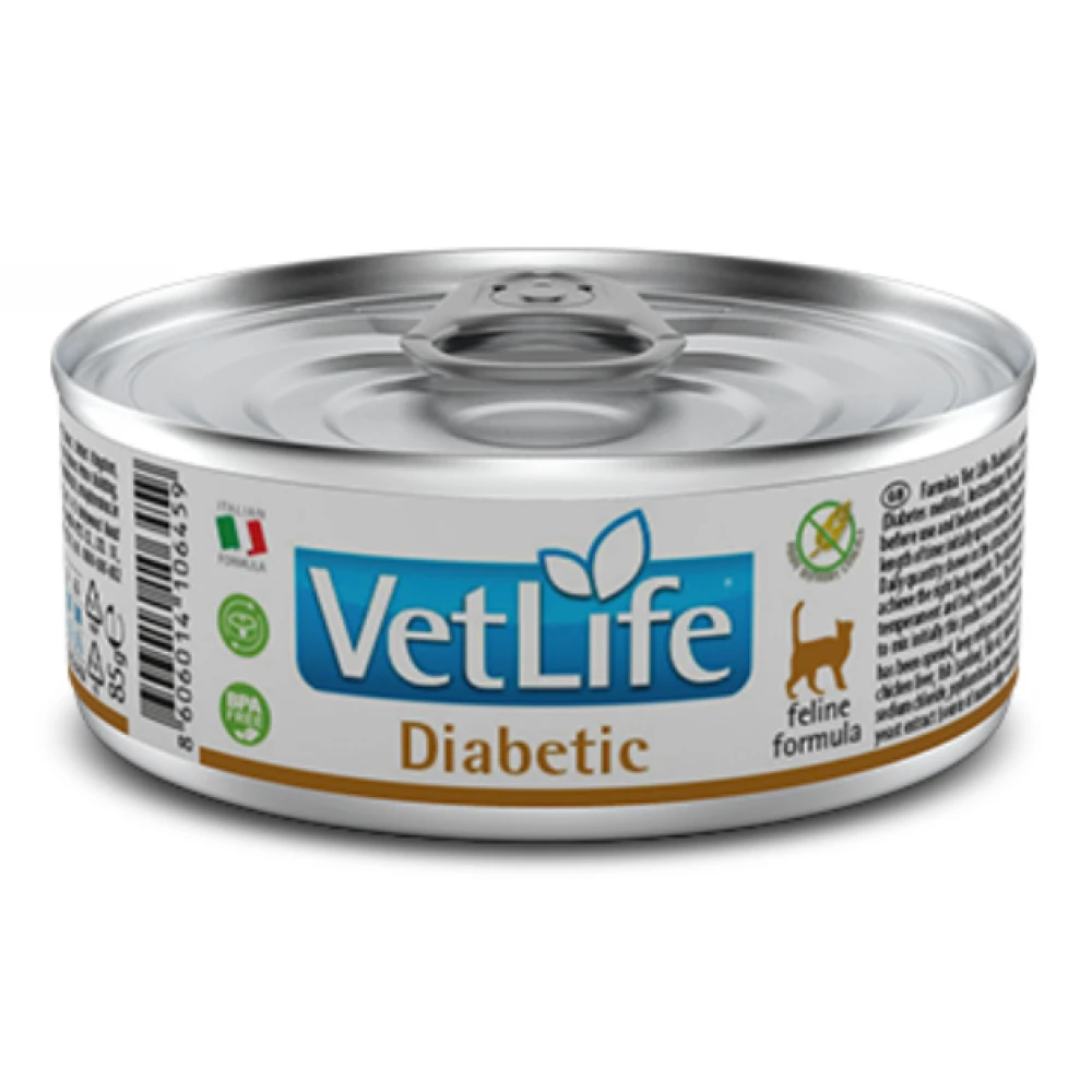 Farmina Vet Life Diabetic Wet Food Cat 85gr| petshop88