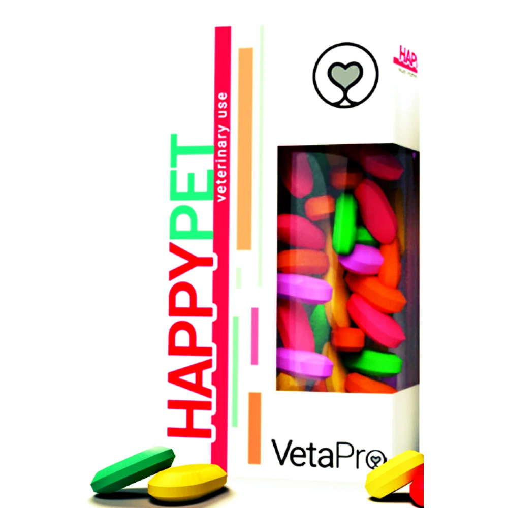 Συμπλήρωμα Διατροφής για Σκύλους Vetapro Happy pet for Puppys 100 Tabs ...