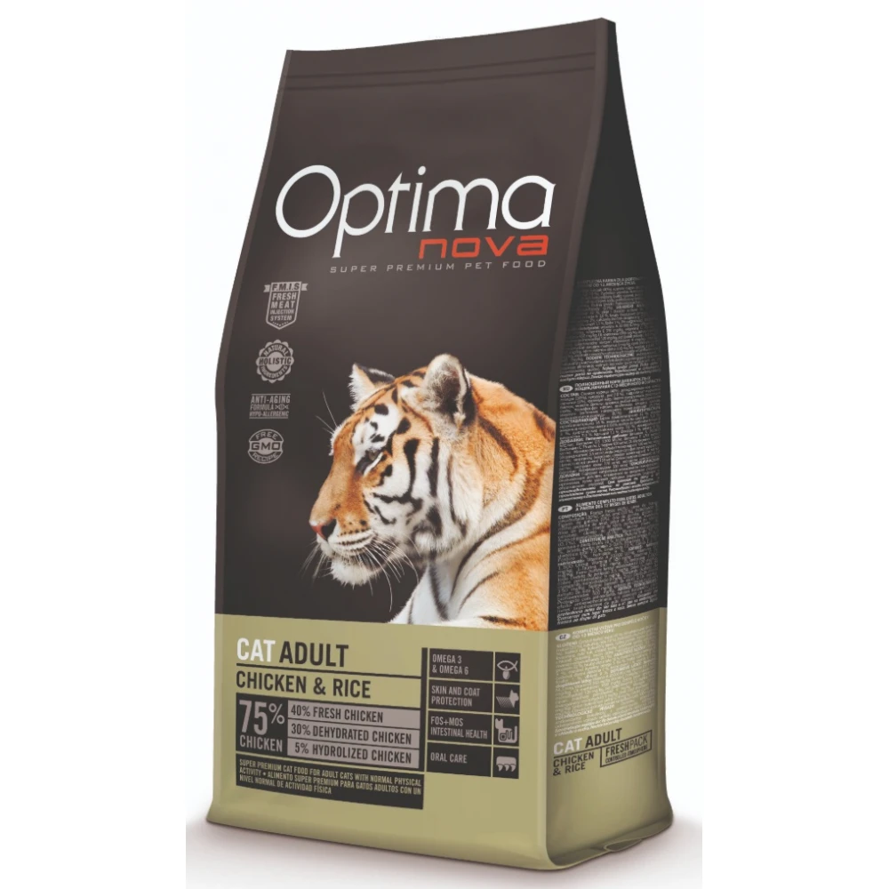 Optimanova Cat Adult Chicken & Rice 2kg| petshop88