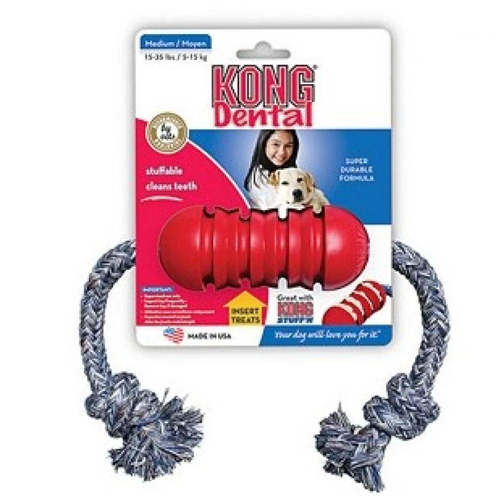Kong Dental Παιχνίδι με Σχοινί Medium| petshop88