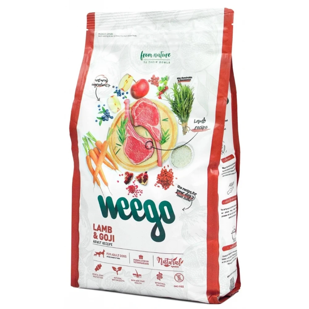 Weego Dog Adult Lamb & Goji 3kg| petshop88